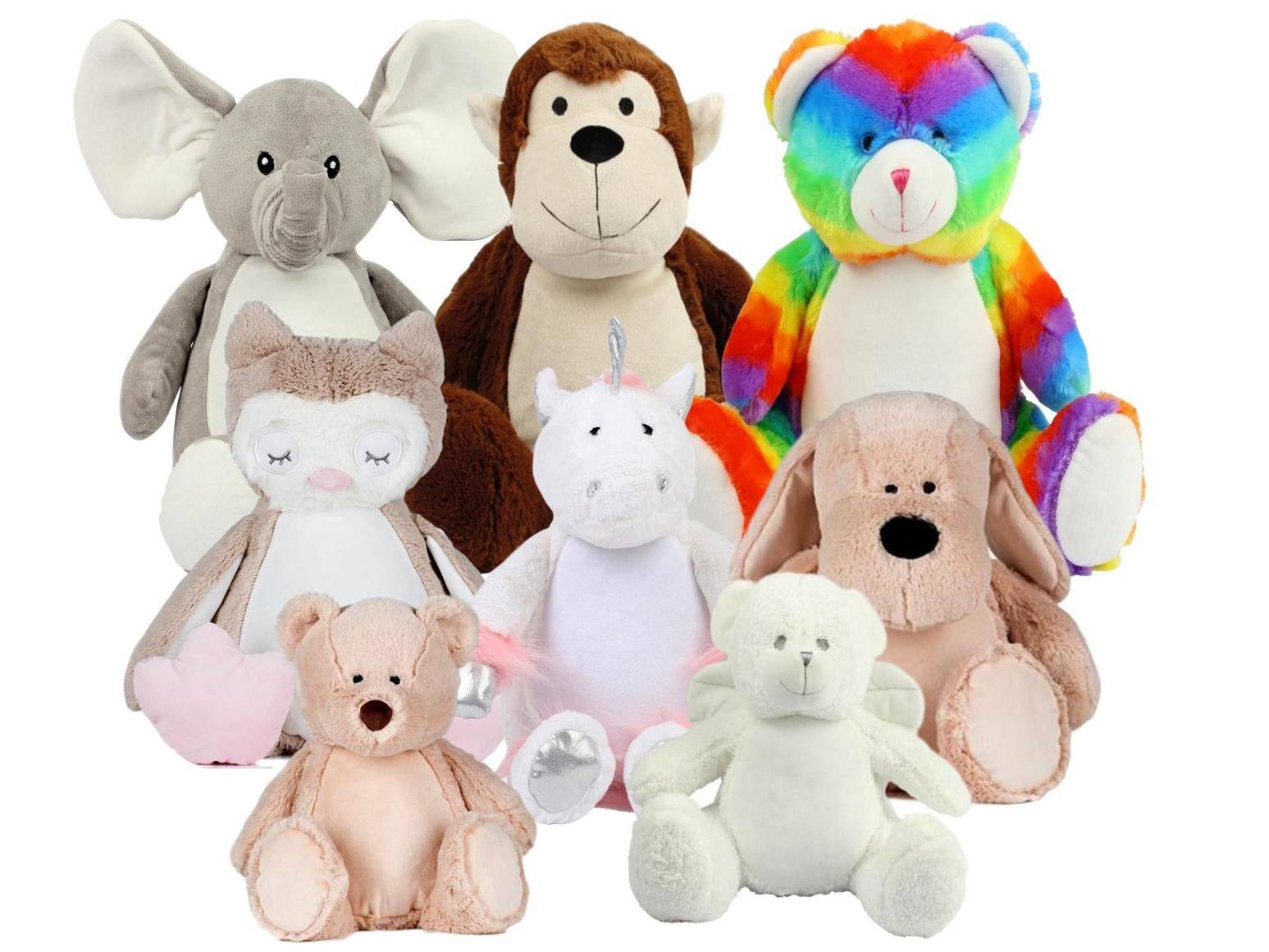 Personalized Teddies – Stick Print and Press